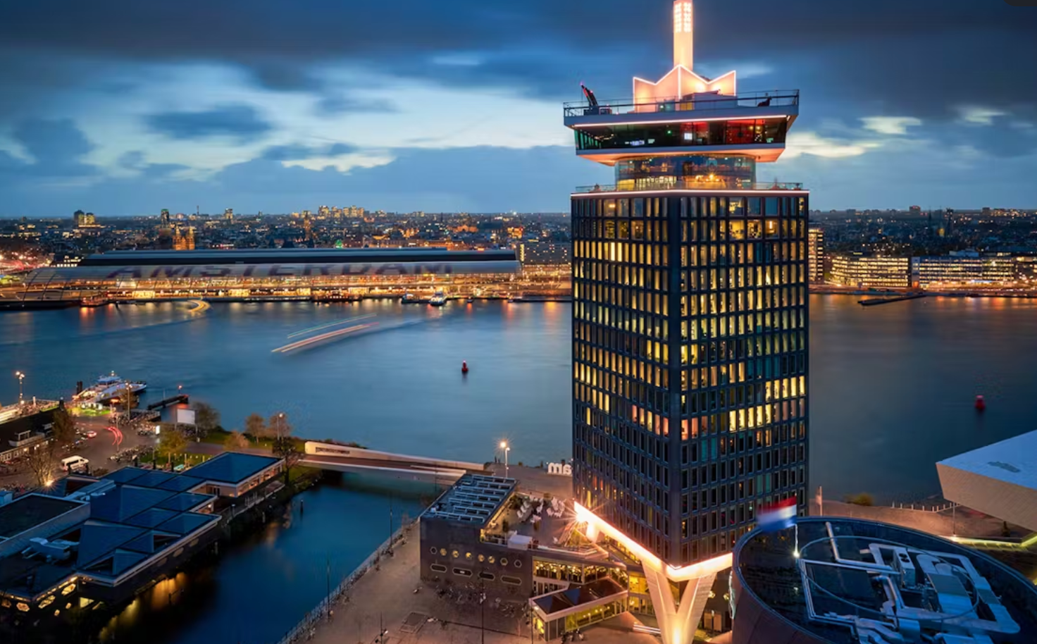 Book A'DAM Lookout Tickets with 2 Drinks